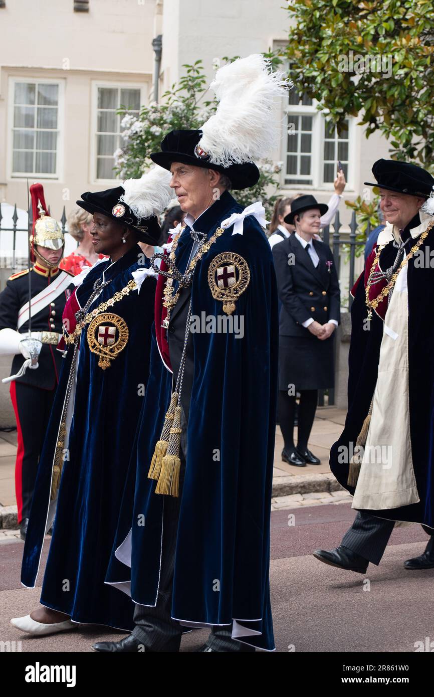 Windsor Berkshire Uk 19th June 2023 Ladies Companion The Rt Hon Baroness Amos And Knight Of