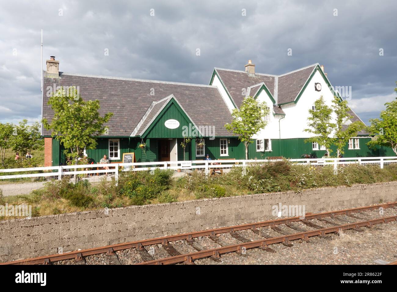 Corrour Station House a restaurant on the West Highland Line in ...