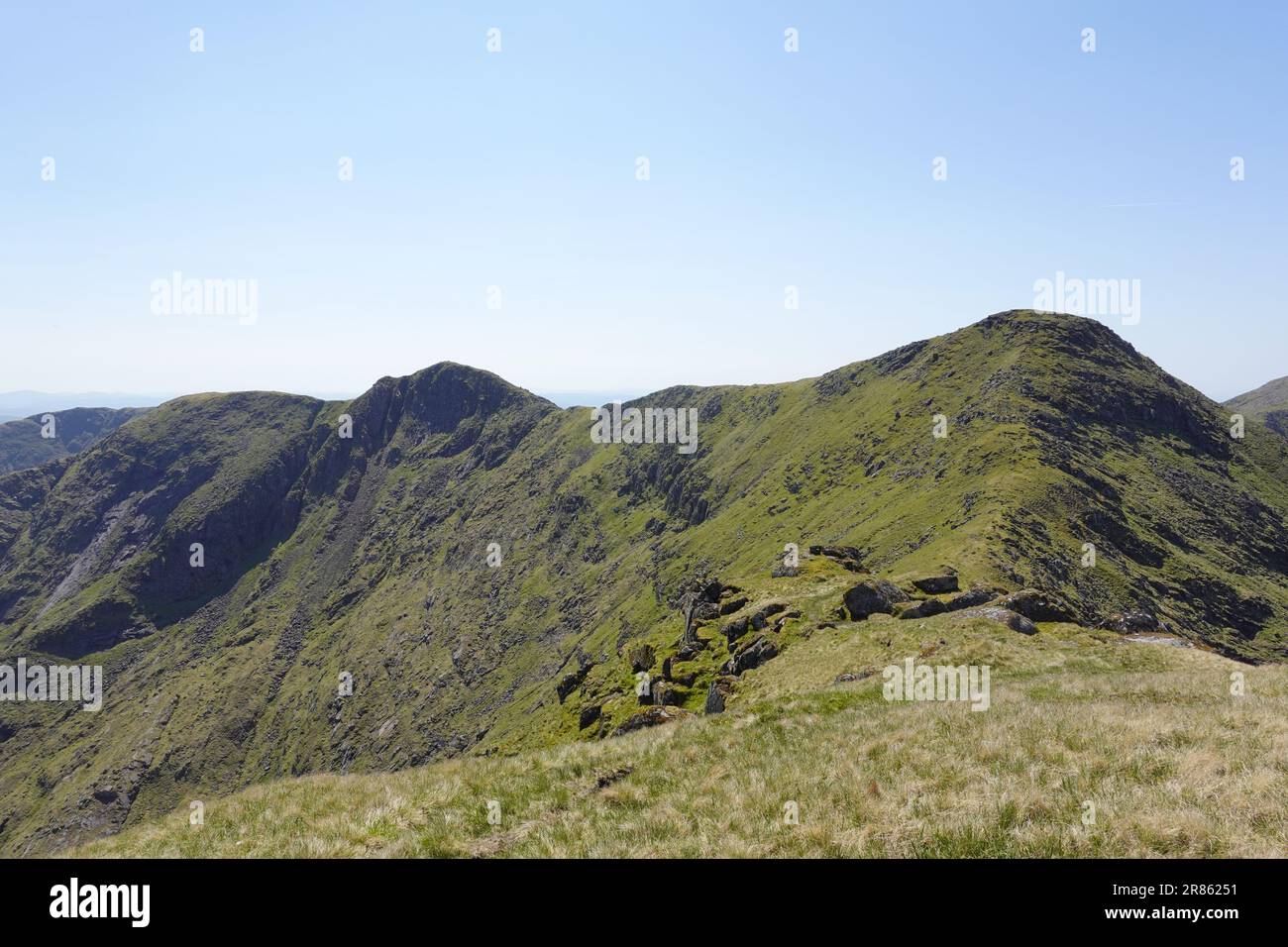 The Summit of Stob Diamh seen from Sron an Isean, Dalmally Horse Shoe ...