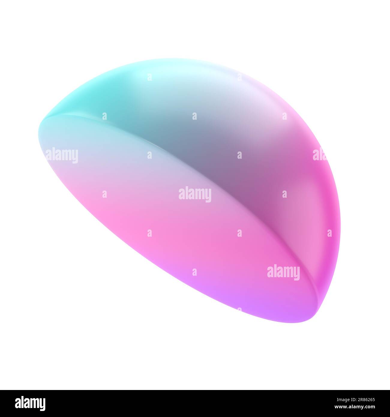 3d shape element semisphere metal geometric. Realistic glossy abstract ...