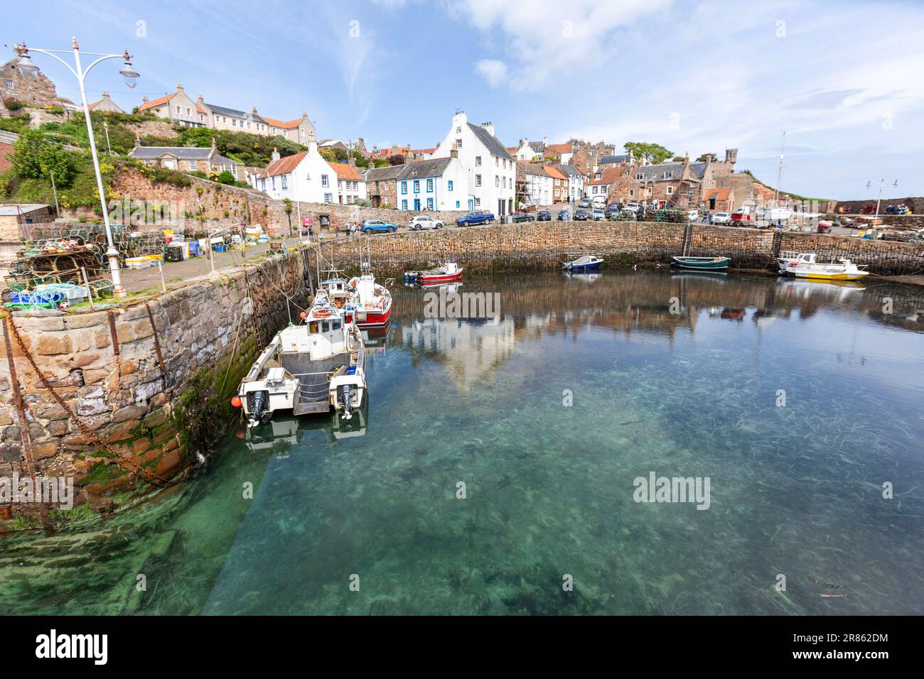 Harbour, Crail, Fife, Scotland, UK Stock Photo - Alamy