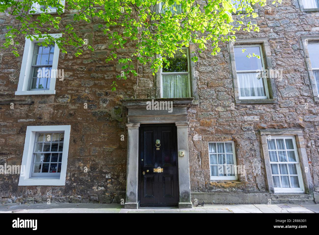Stone house in South street, , St Andrews, Fife , Scotland, UK Stock ... Stone house in South street, , St Andrews, Fife , Scotland, UK Stock ...