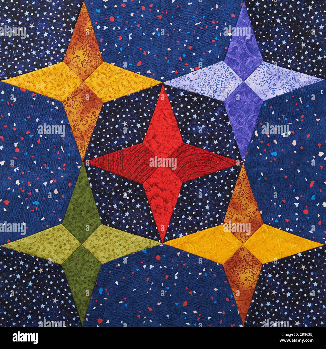 Quilt detail hi-res stock photography and images - Alamy