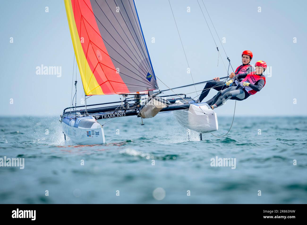 Kiel, Germany. 19th June, 2023. Kiel, June 19, 2023. The sailing ...