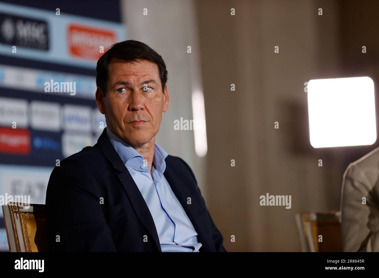 Naples, Naples, Italy. 19th June, 2023. Rudy Garcia during a press ...