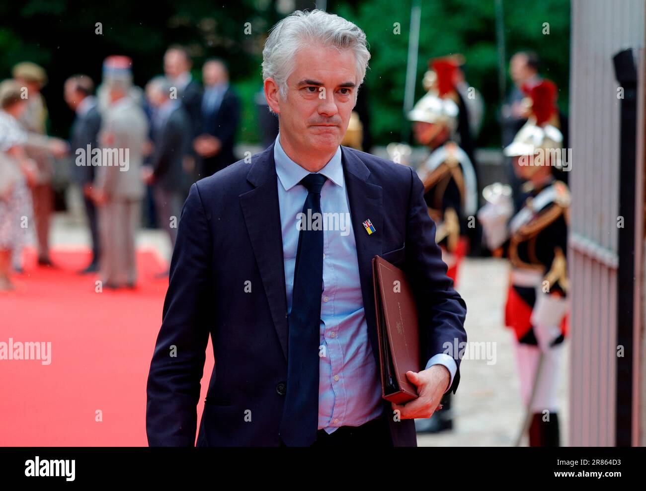 Britain's Minister of State for Defense Procurement James Cartlidge ...