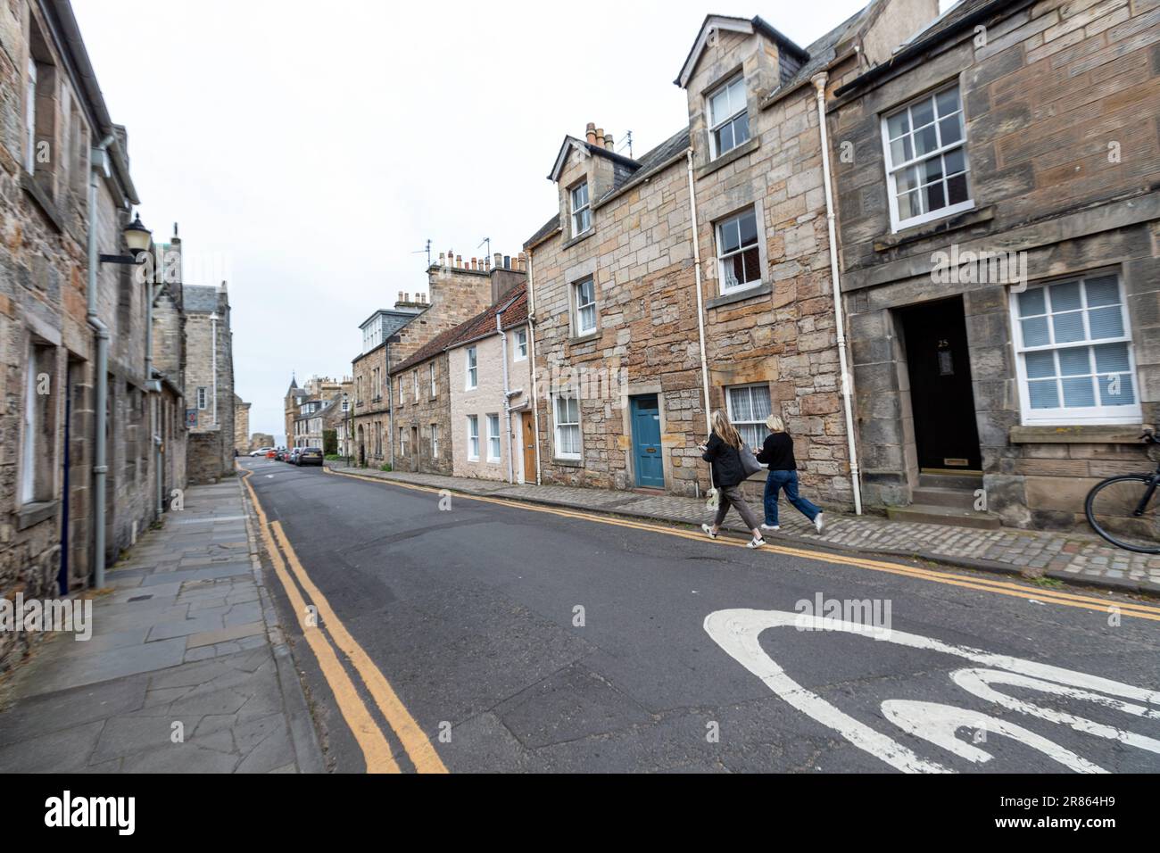 North Castle st, St Andrews, Fife , Scotland, UK Stock Photo - Alamy