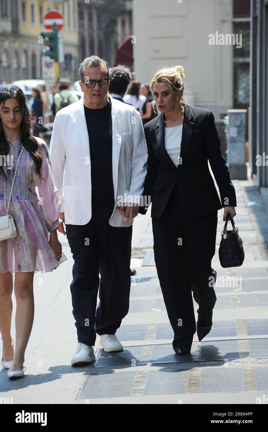 Milan, . 19th June, 2023. Milan, 19-06-2023 Gabriele Muccino after ...