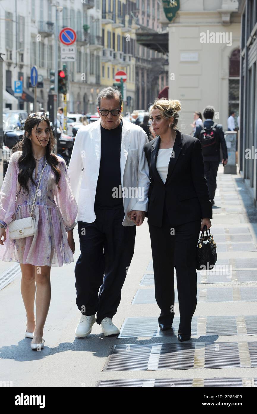 Milan, . 19th June, 2023. Milan, 19-06-2023 Gabriele Muccino after ...