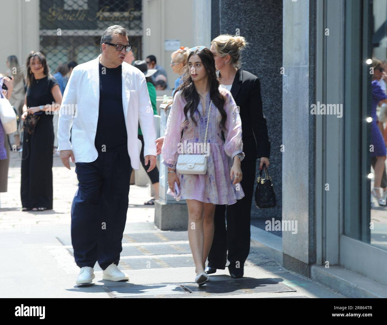 Milan, . 19th June, 2023. Milan, 19-06-2023 Gabriele Muccino after ...