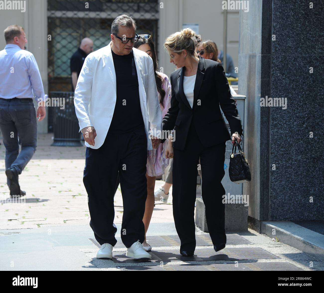 Milan, . 19th June, 2023. Milan, 19-06-2023 Gabriele Muccino after ...