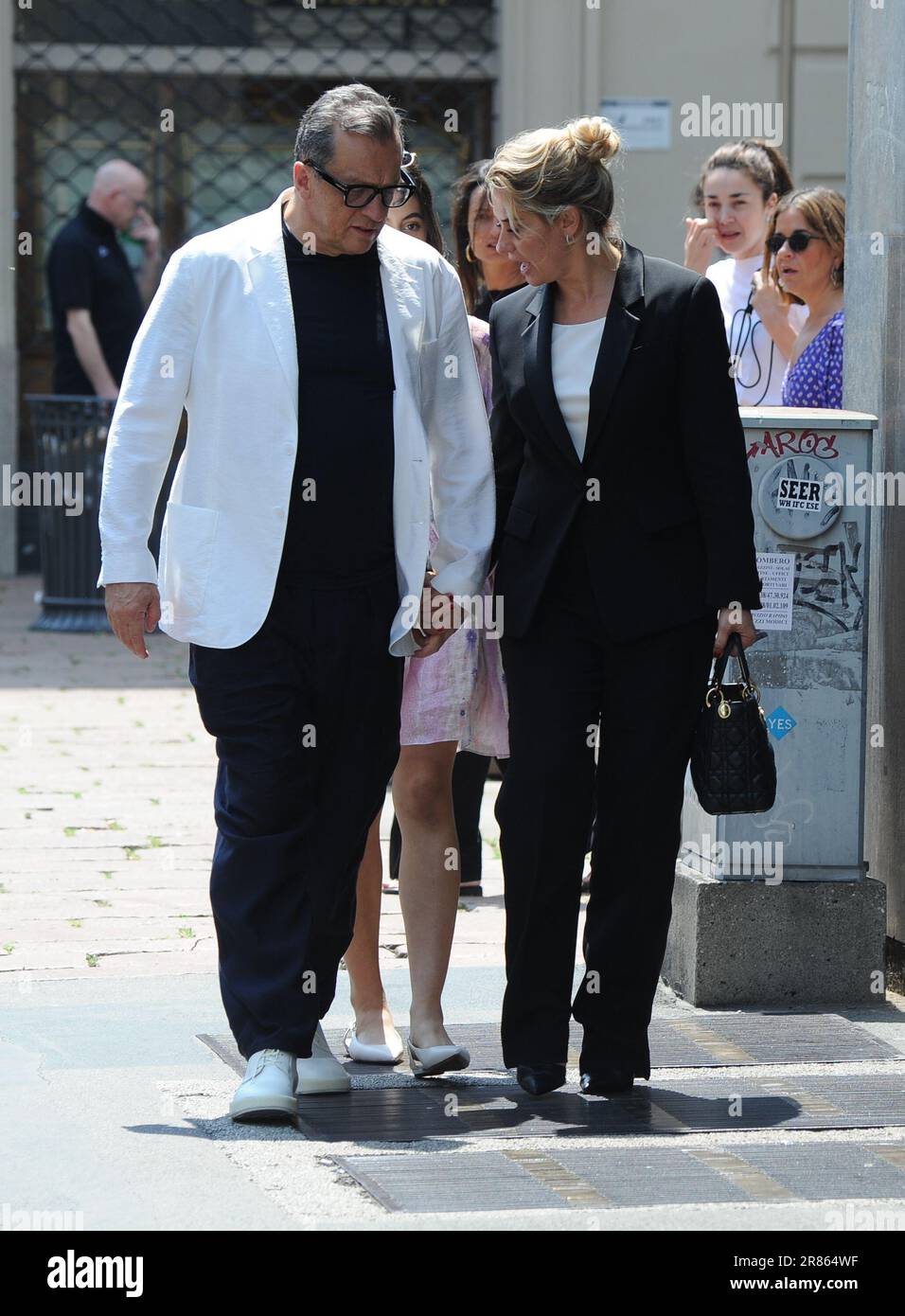Milan, . 19th June, 2023. Milan, 19-06-2023 Gabriele Muccino after ...