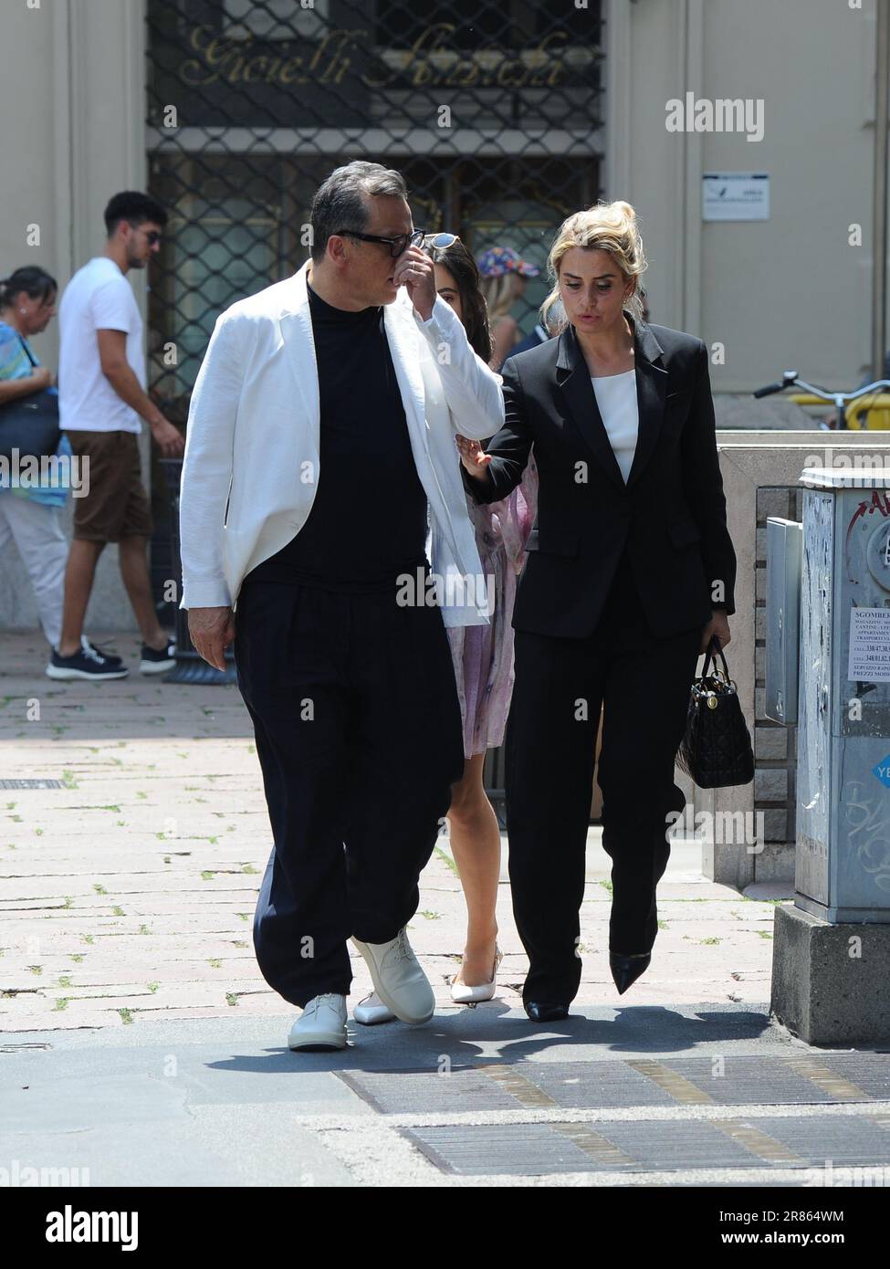 Milan, . 19th June, 2023. Milan, 19-06-2023 Gabriele Muccino after ...