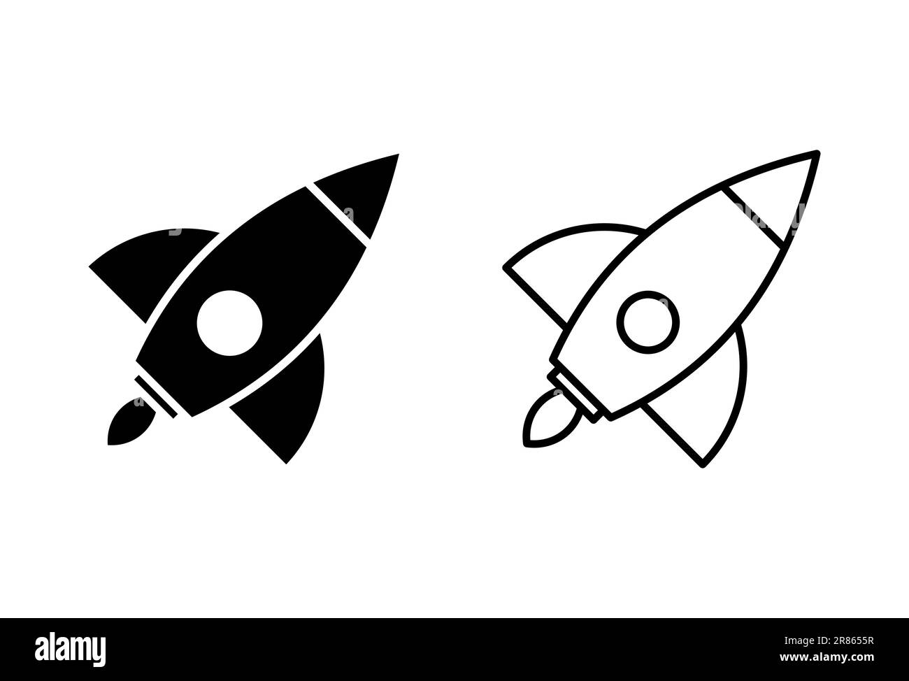 Rocket icon set. Startup icon vector Stock Vector Image & Art - Alamy