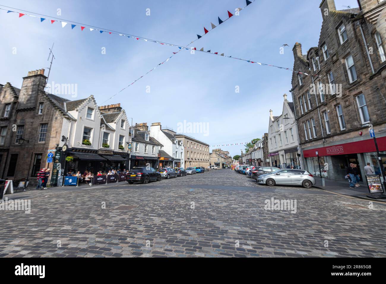 Market street, St Andrews, Fife , Scotland, UK Stock Photo - Alamy Market street, St Andrews, Fife , Scotland, UK Stock Photo - Alamy