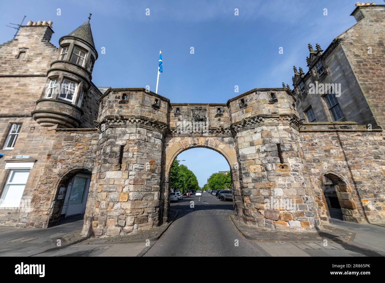 West Port Gate, St Andrews, Fife , Scotland, UK Stock Photo - Alamy