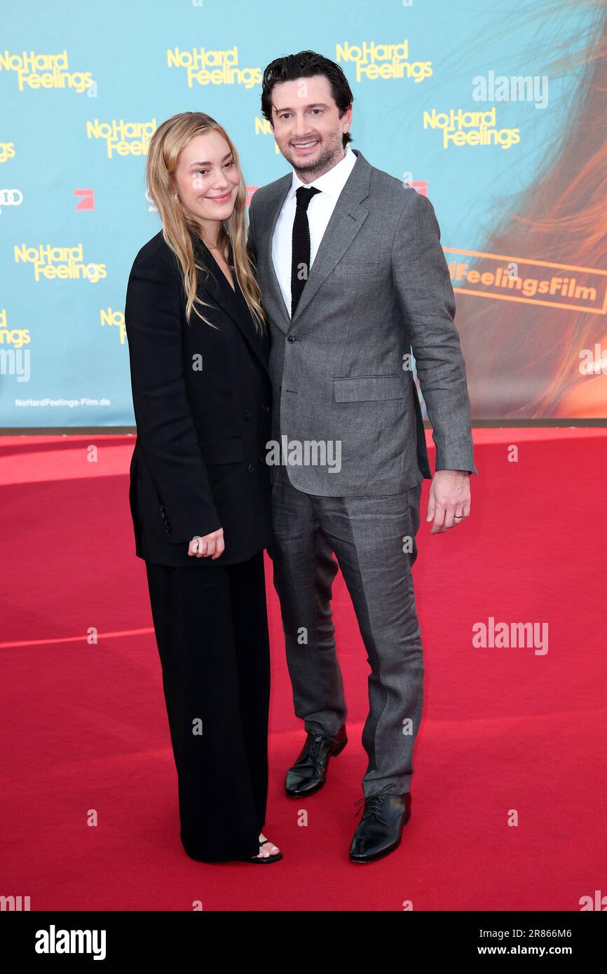 Berlin, Germany, 15.6.23, Gene Stupnitsky with girlfriend Madison ...
