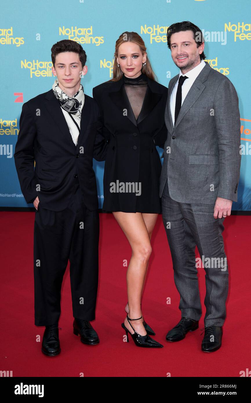 Berlin, Germany, 15.6.23, Andrew Feldman (“Percy”), Jennifer Lawrence ...