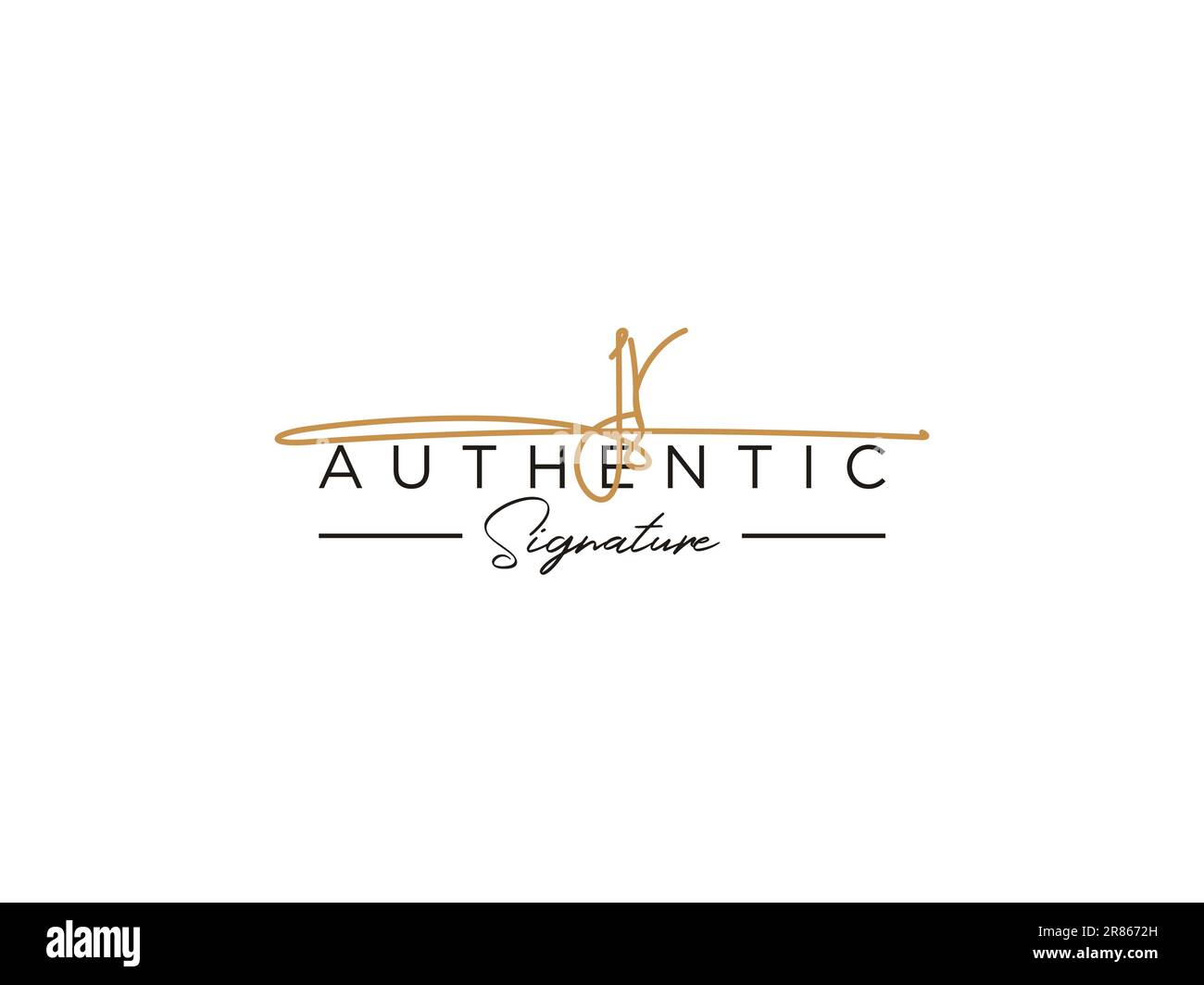 JR Signature Logo Template Vector Stock Vector Image & Art - Alamy