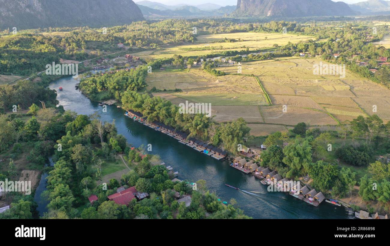 Mekong river, rice terrace hi-res stock photography and images - Alamy