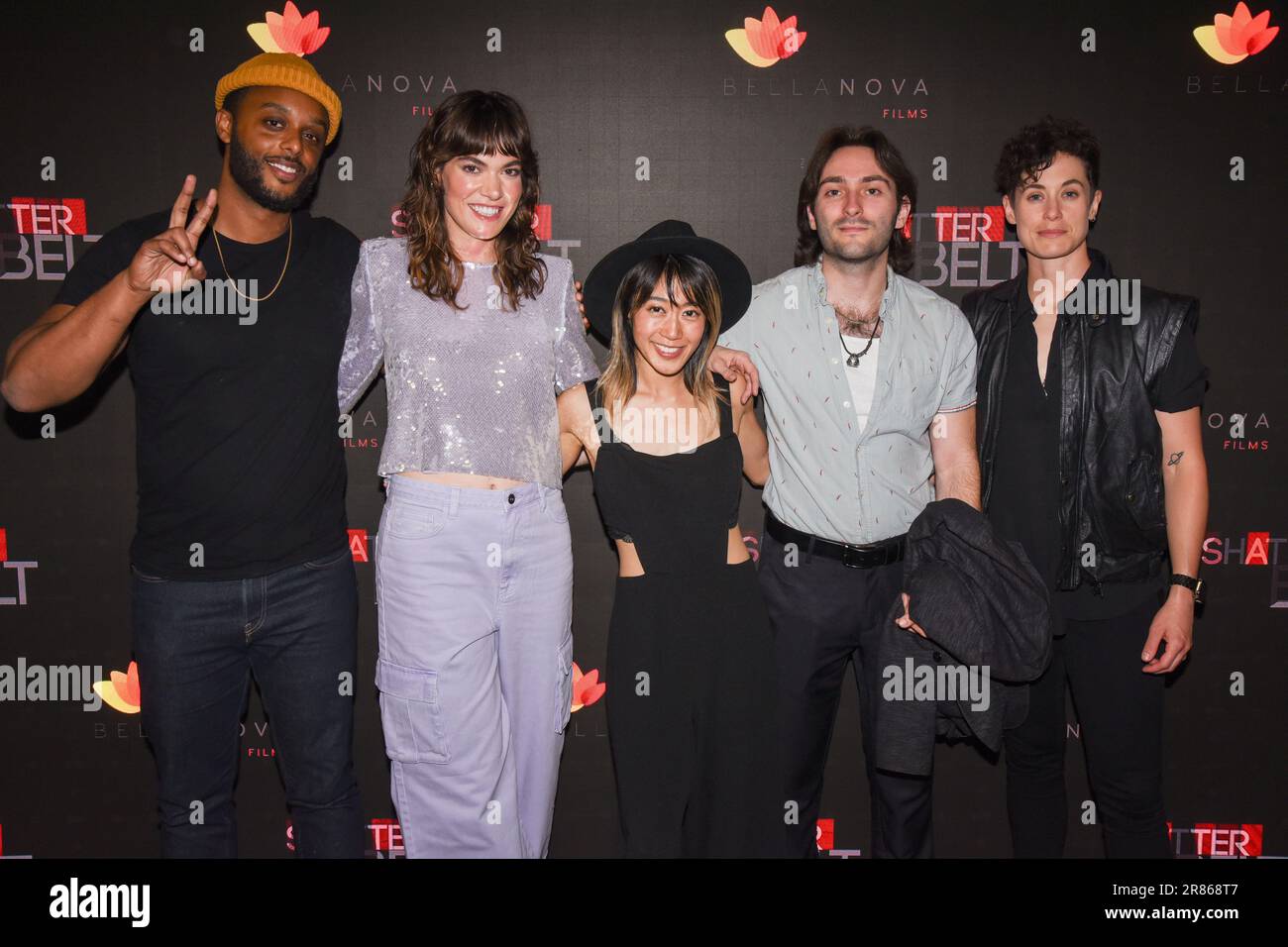 Los Angeles, California, USA. 18th June, 2023. (L-R) Isayas Theodros, J ...