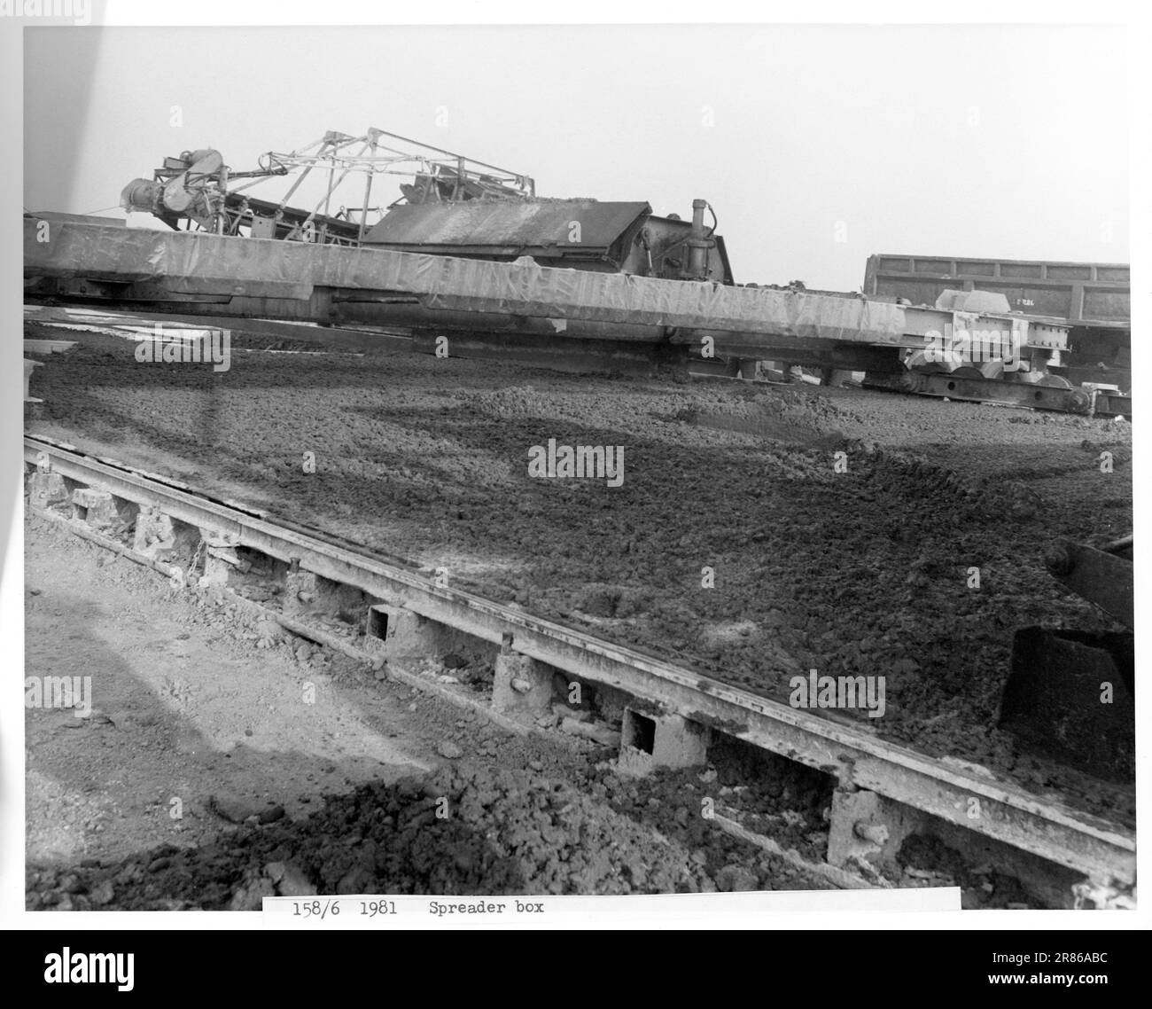 The construction of the M11 motorway between London and Cambridge in ...