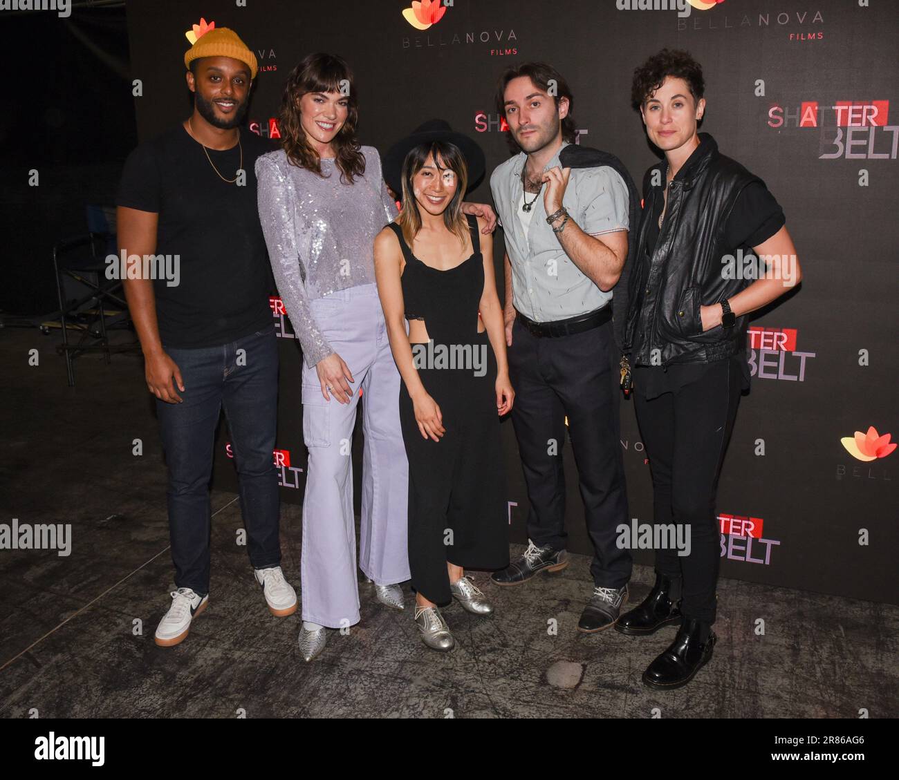 June 18, 2023, Los Angeles, California, United States: (L-R) Isayas ...