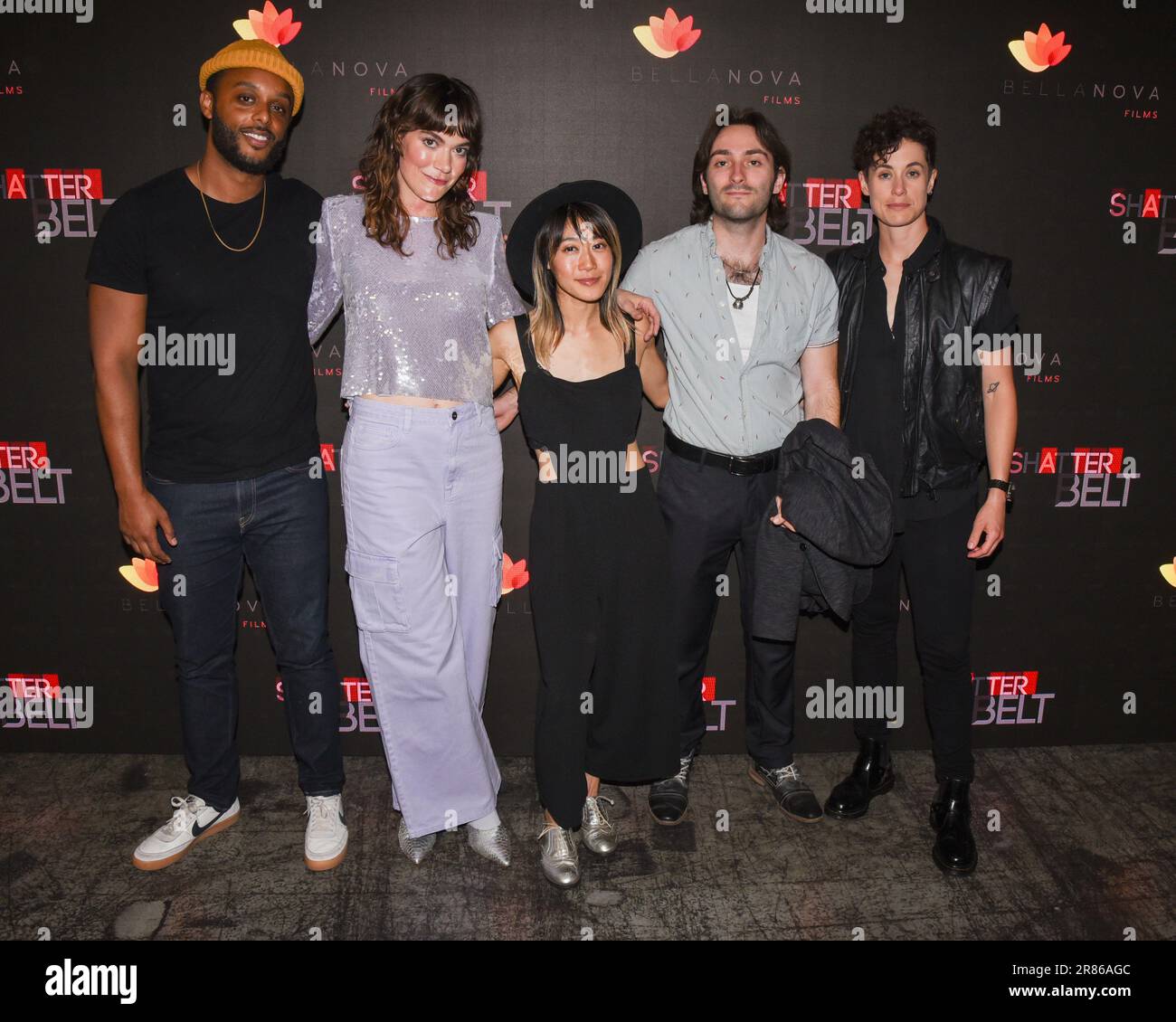 June 18, 2023, Los Angeles, California, United States: (L-R) Isayas ...