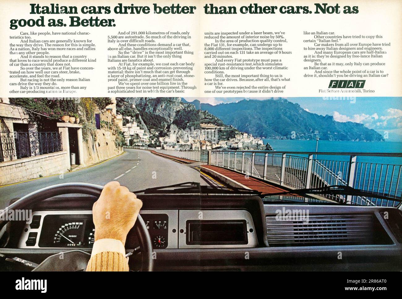 Fiat advert hi-res stock photography and images - Alamy