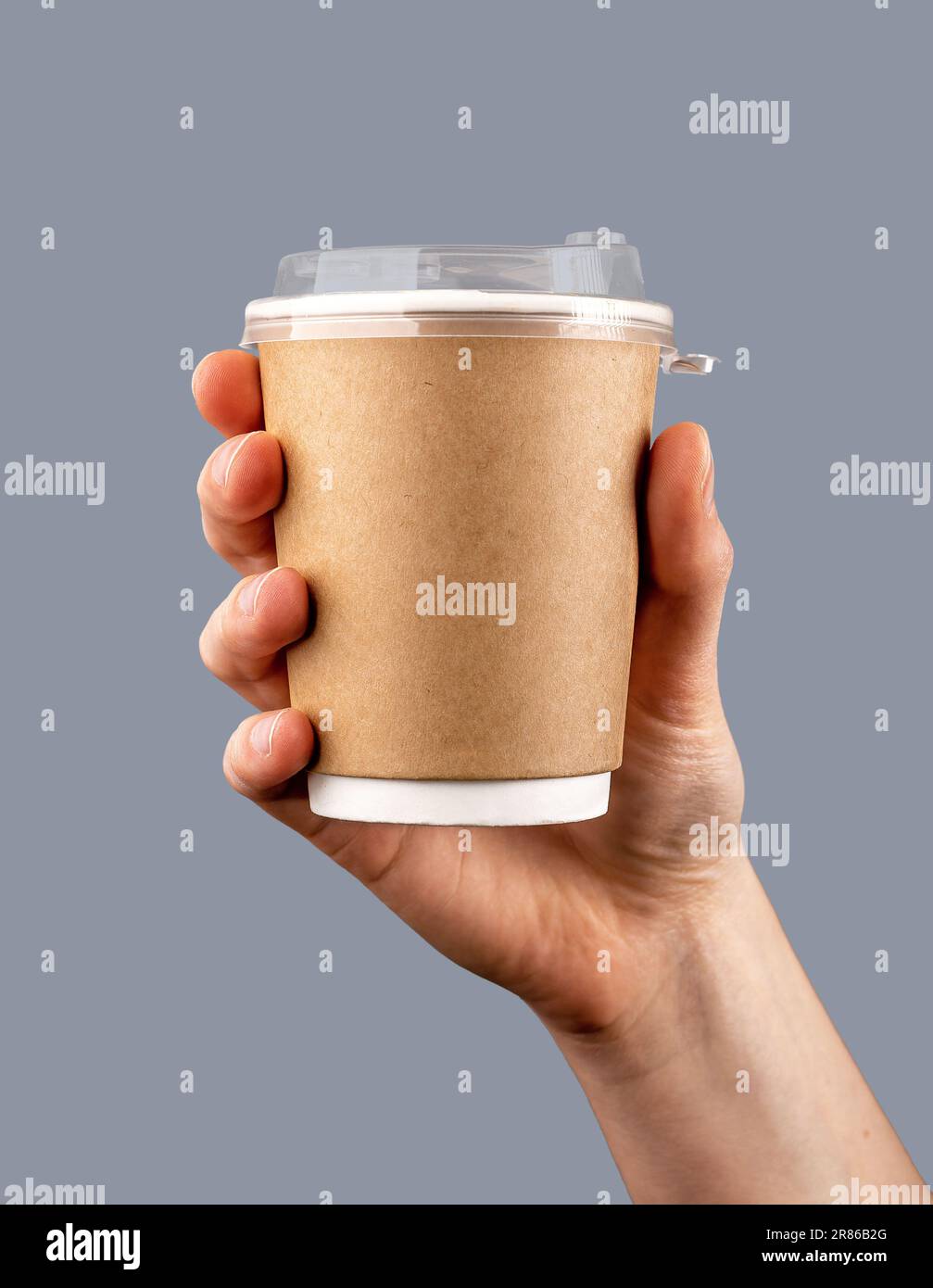 Paper coffee cup recycle woman hi-res stock photography and images - Alamy