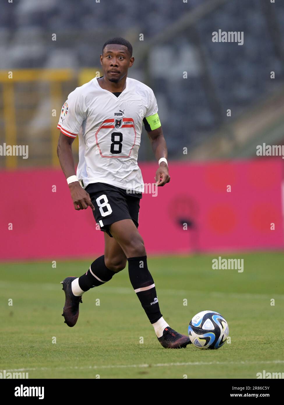 BRUSSELS - David Alaba of Austria during the UEFA EURO 2024 qualifying ...