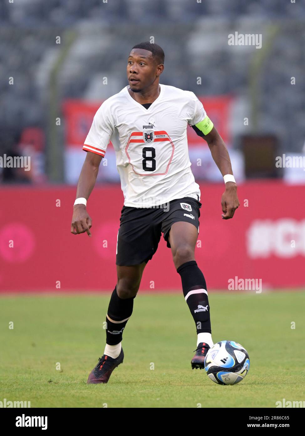 BRUSSELS - David Alaba of Austria during the UEFA EURO 2024 qualifying ...