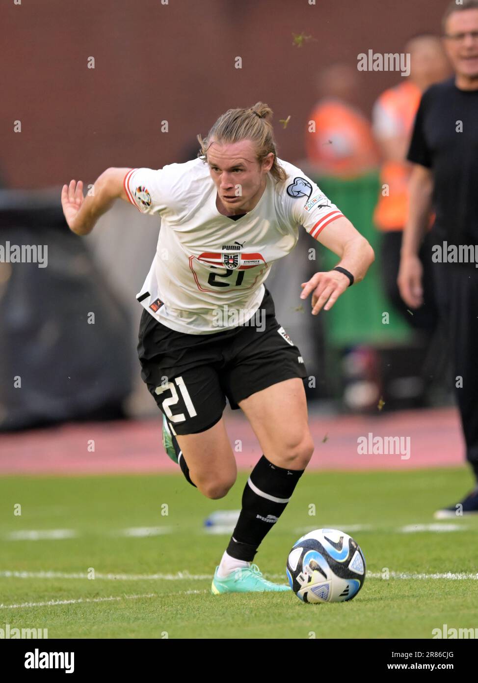 BRUSSELS - Patrick Wimmer of Austria during the UEFA EURO 2024 ...