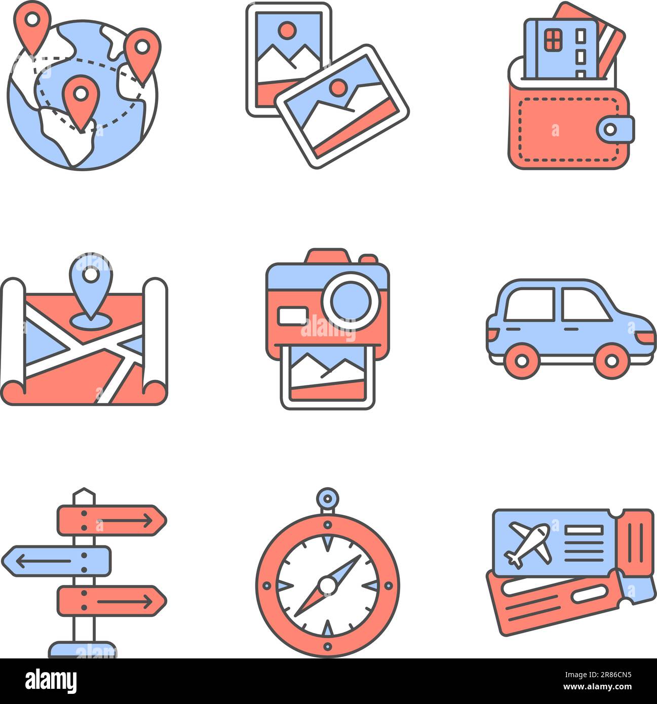 Route photos Stock Vector Images - Alamy