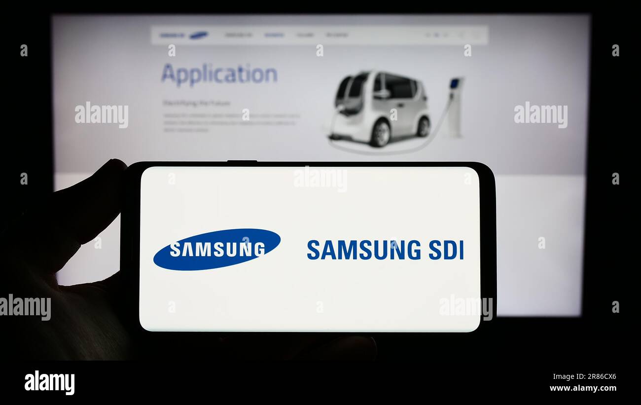 Samsung logo brand hi-res stock photography and images - Alamy