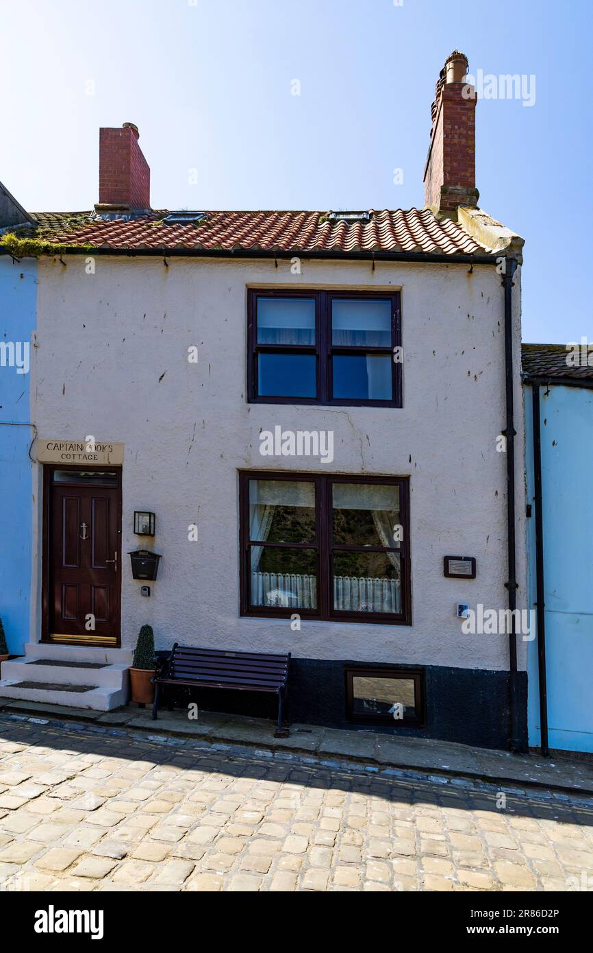 Captain Cook's cottage where James Cook is alleged to have lived as a ...