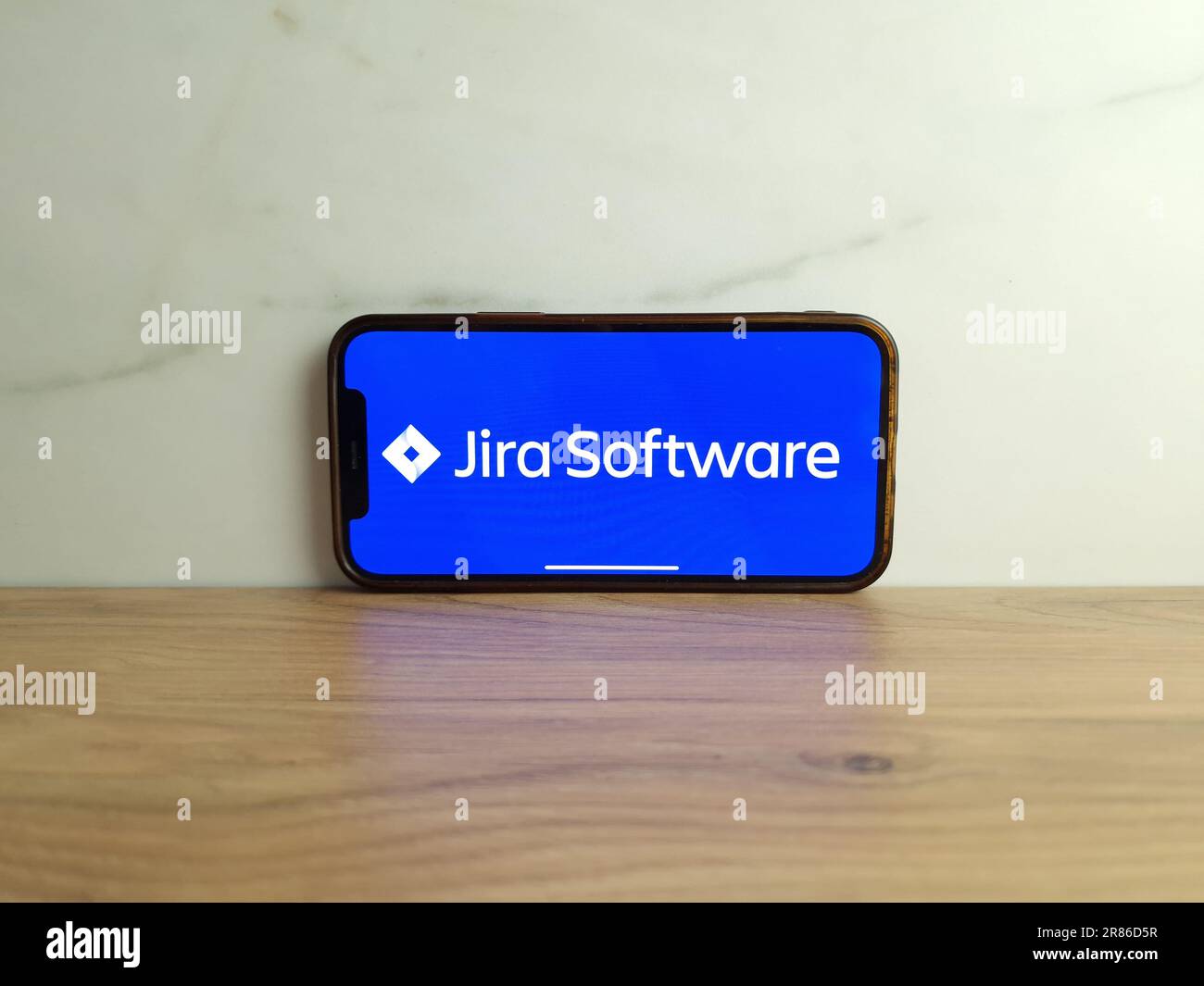 Konskie, Poland - June 17, 2023: Jira issue tracking product logo ...