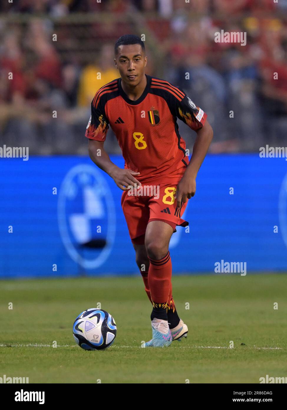 BRUSSELS - Youri Tielemans of Belgium during the UEFA EURO 2024 ...