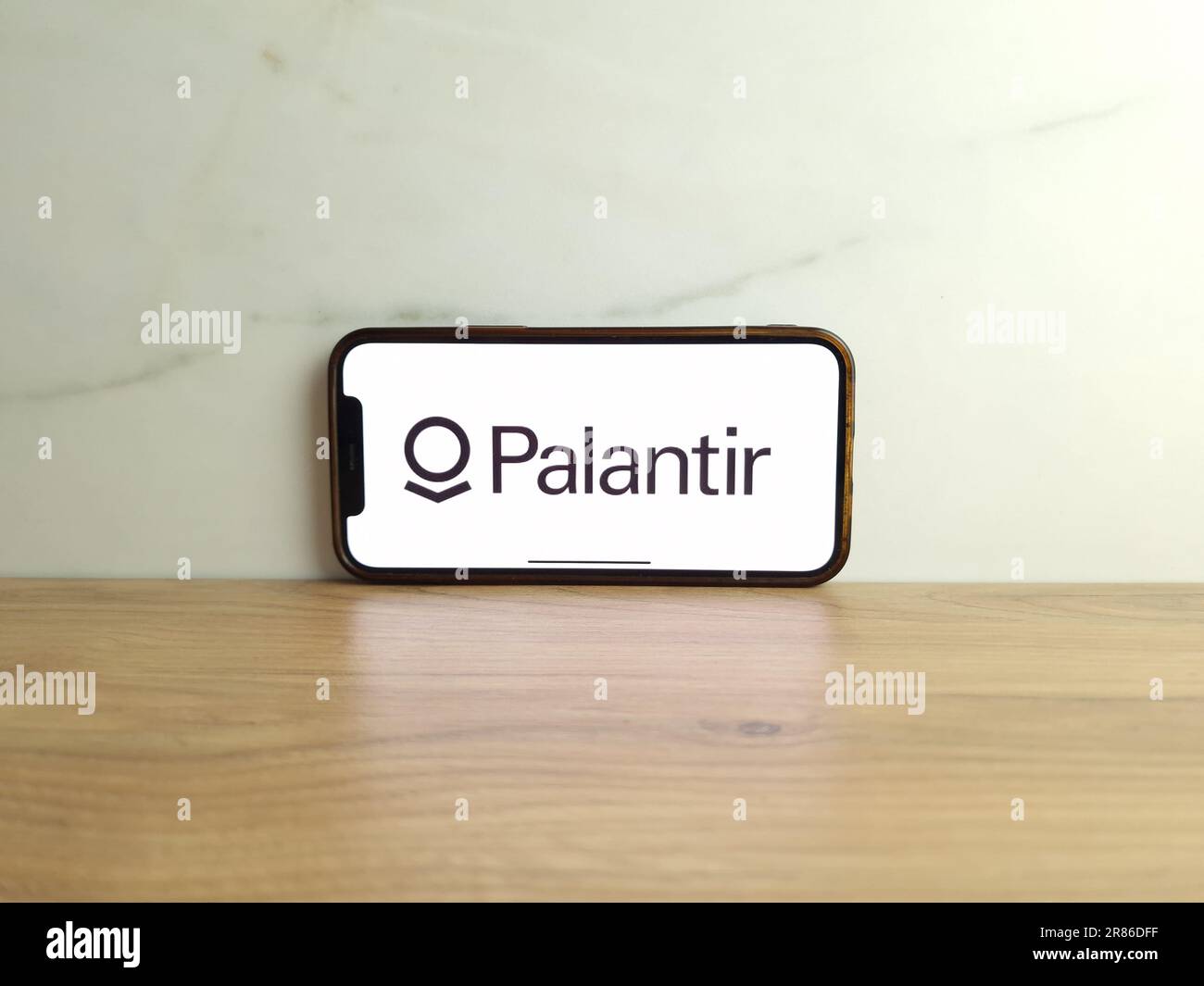 Konskie, Poland - June 17, 2023: Palantir Technologies company logo ...