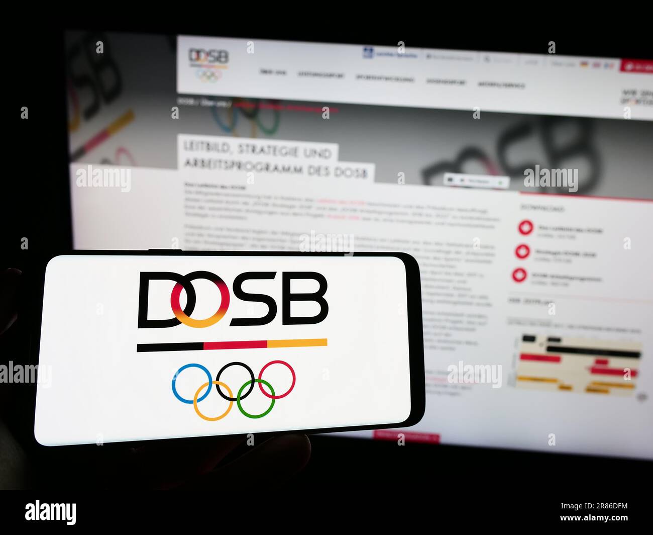 Dosb logo hi-res stock photography and images - Alamy