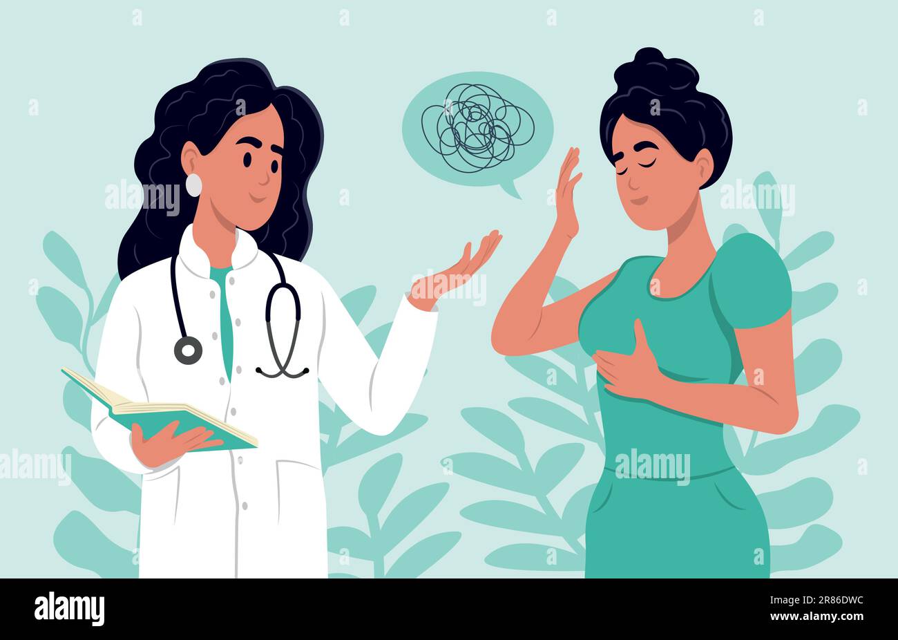 PTSD awareness month is observed every year in june. A depressed woman ...