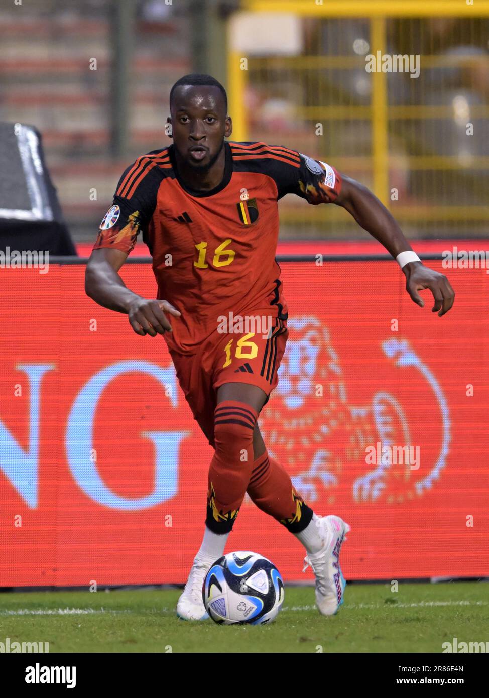 BRUSSELS - Dodi Lukebakio of Belgium during the UEFA EURO 2024 ...