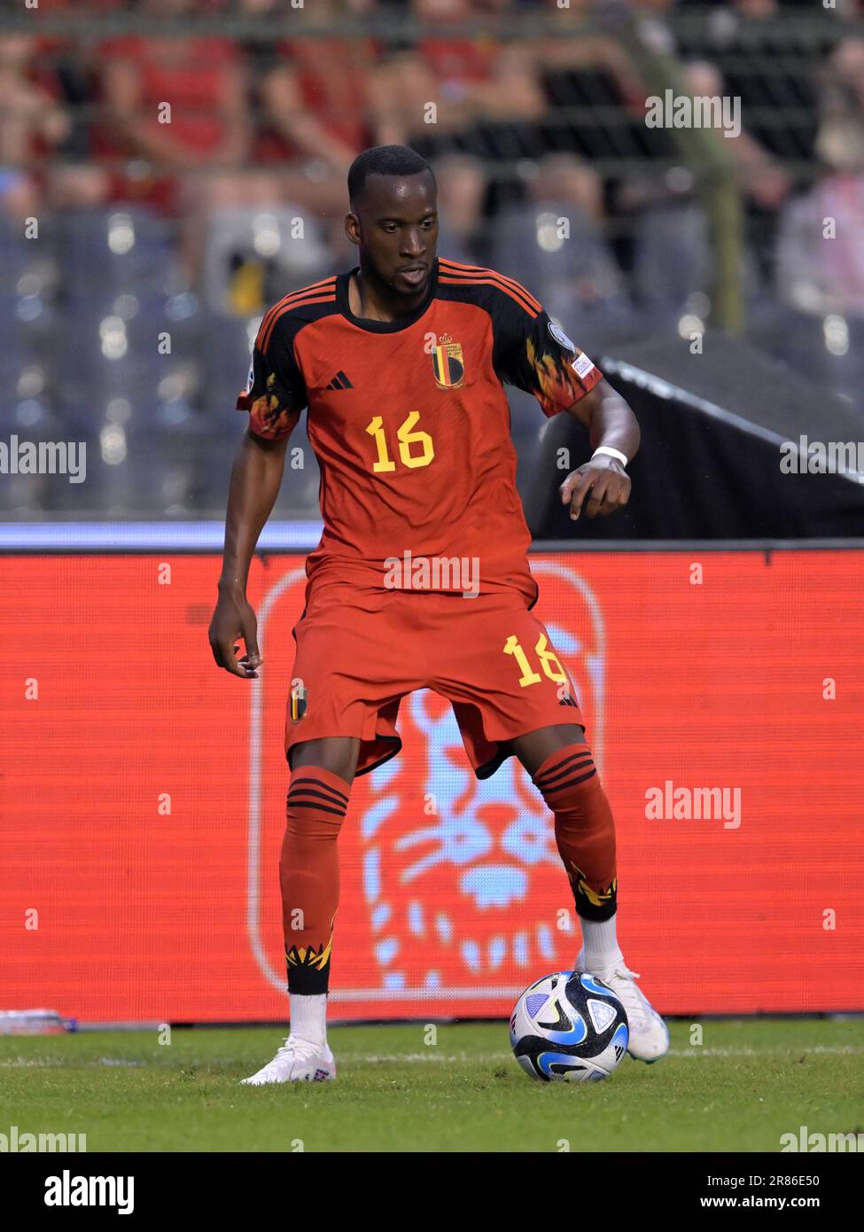BRUSSELS - Dodi Lukebakio of Belgium during the UEFA EURO 2024 ...