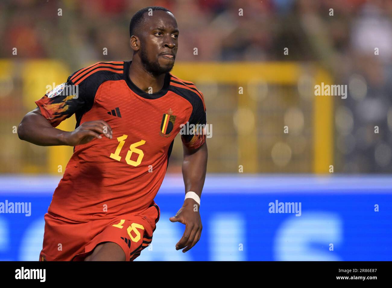 BRUSSELS - Dodi Lukebakio of Belgium during the UEFA EURO 2024 ...