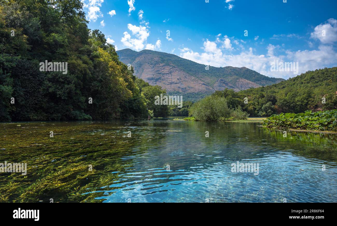 Syri i Kalter - Blue Eye spring in Albania, popular tourist attraction ...