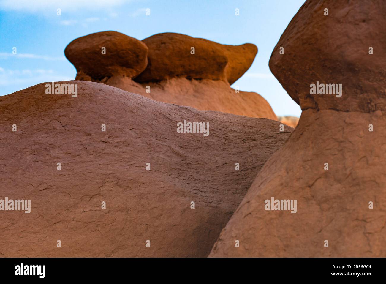 Huge boulders carved by time. Goblin Valley State Park, Utah. Goblin ...