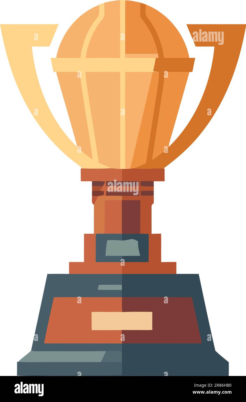 First place trophy, symbol of success and achievement Stock Vector ...