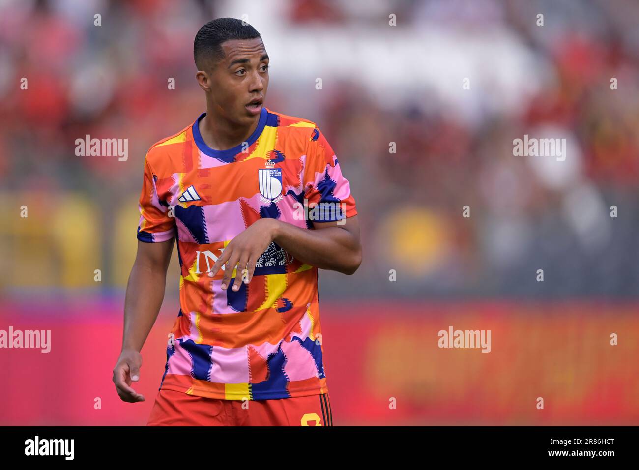 BRUSSELS - Youri Tielemans of Belgium during the UEFA EURO 2024 ...