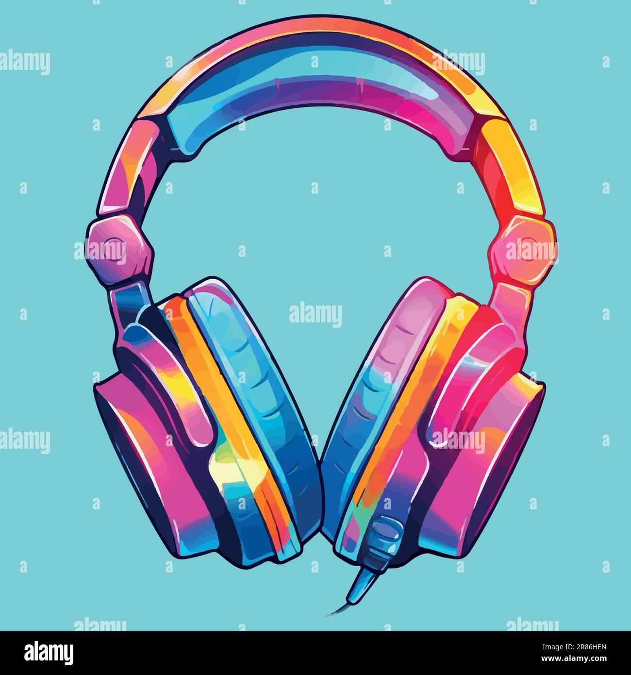 Colorful vector headphone icon Stock Vector Image & Art - Alamy Colorful vector headphone icon Stock Vector Image & Art - Alamy