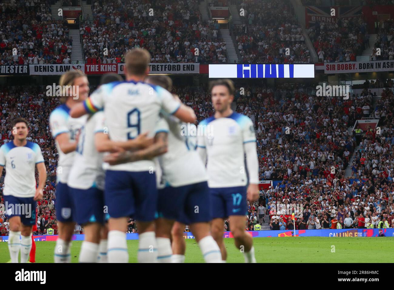 Manchester, UK. 19th June, 2023. Goal England *** during the 2024 UEFA ...